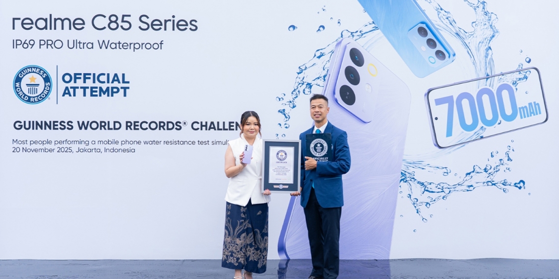 Realme C85: World record-breaking “ultra waterproof” phone, but not for ...