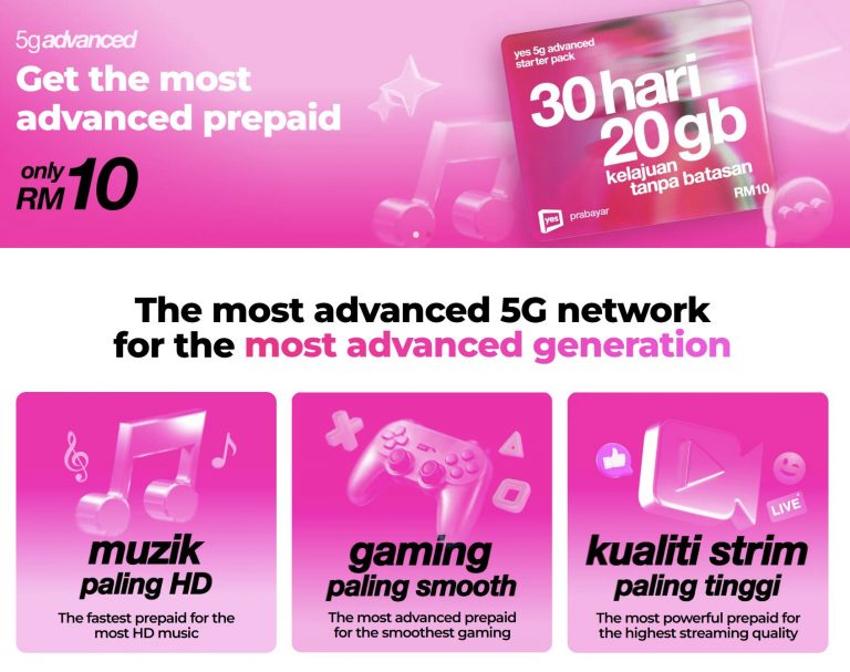 Yes 5G Advanced now available on prepaid, first to offer 5G Advanced ...