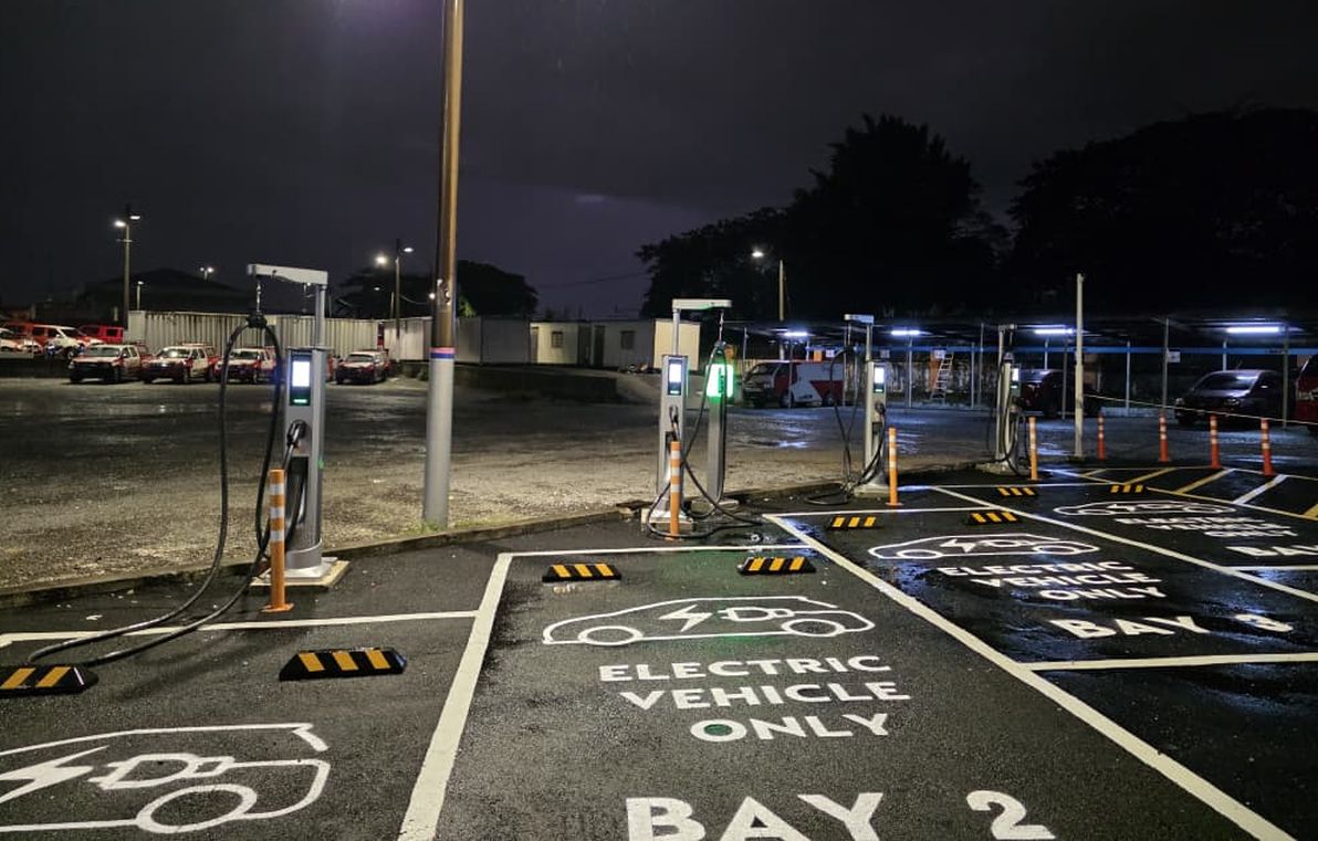 TNB Electron 240kW DC Charger at Wisma TNB Ipoh