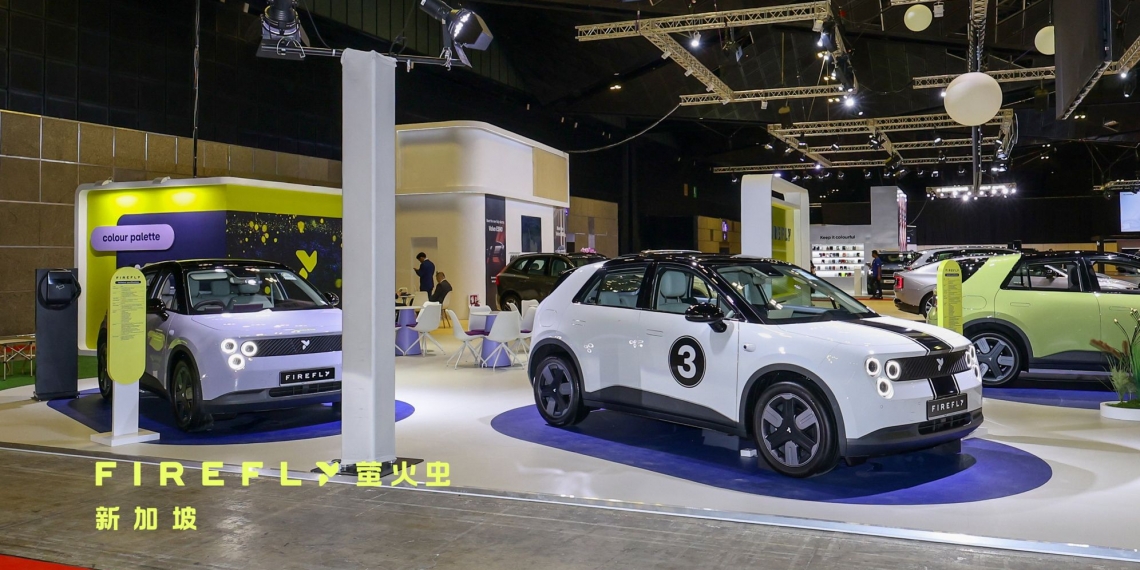 Firefly EV arrives in Singapore, Nio's first RHD market
