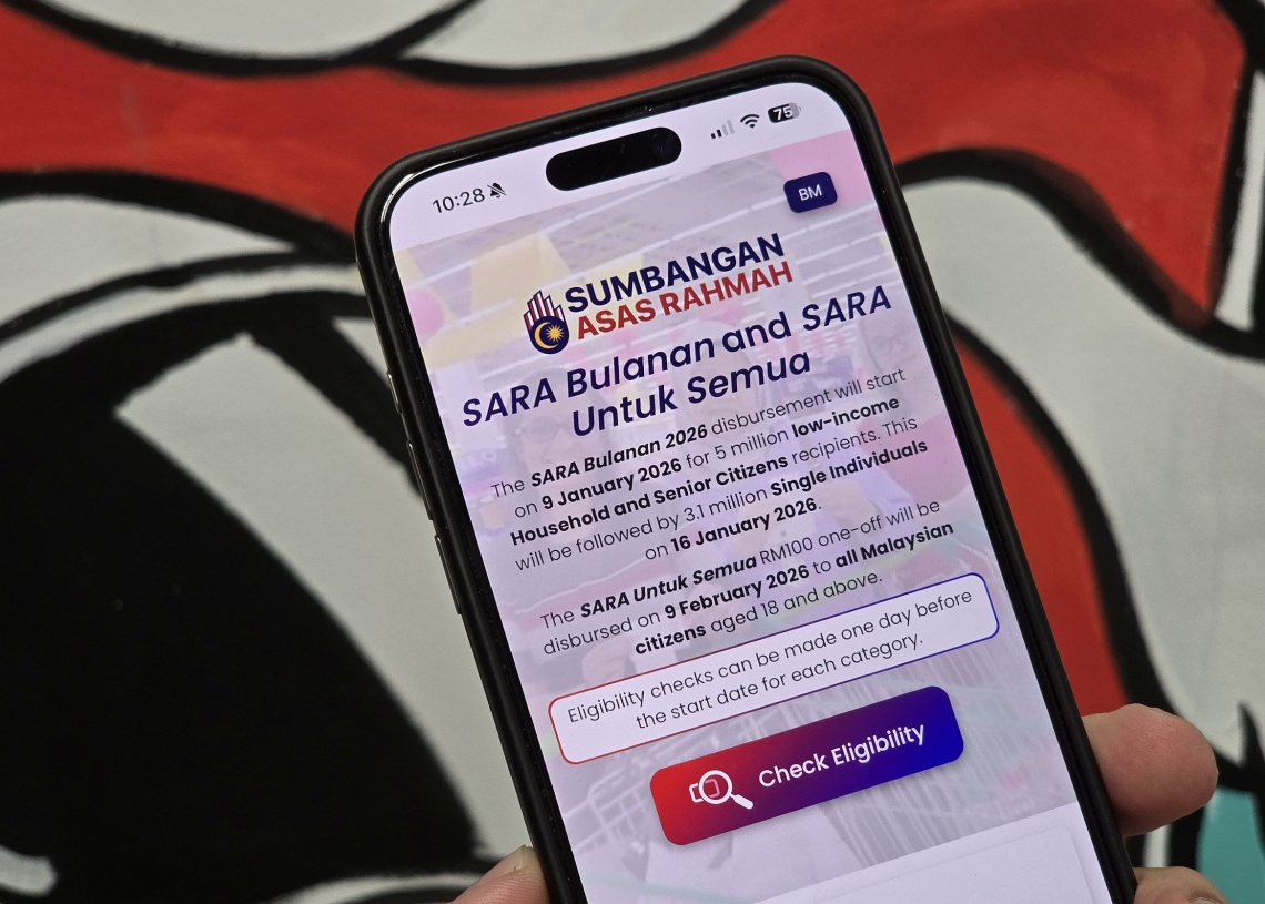 SARA 2026: One-off RM100 credit applicable for frozen food