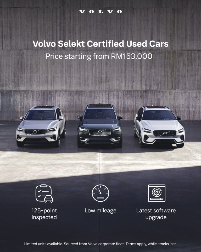 Volvo Selekt certified used EV Malaysia: EX30 from RM153K