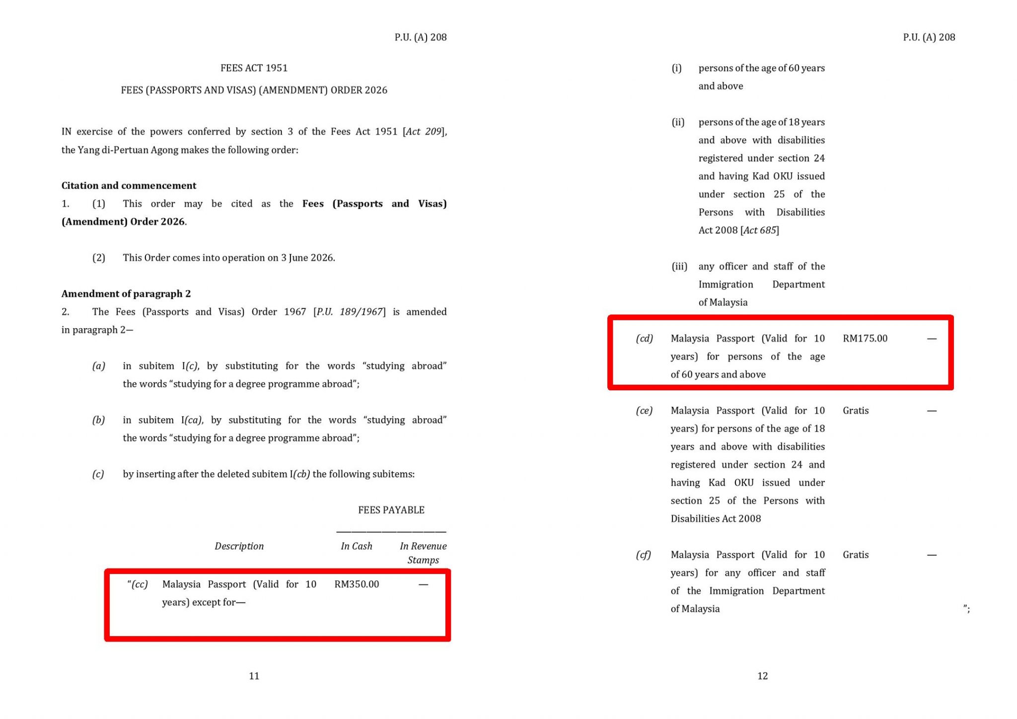 Malaysia Passport with 10-year validity will cost you RM350 - SoyaCincau